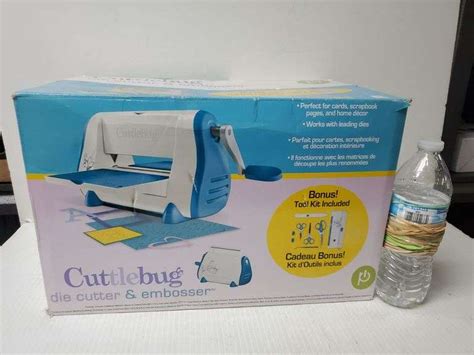 Cuttlebug Die Cutter And Embosser Machine Trice Auctions