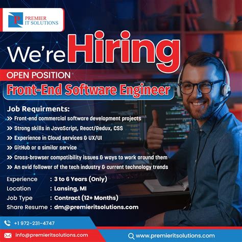 Premier It Solutions On Linkedin Frontenddeveloper