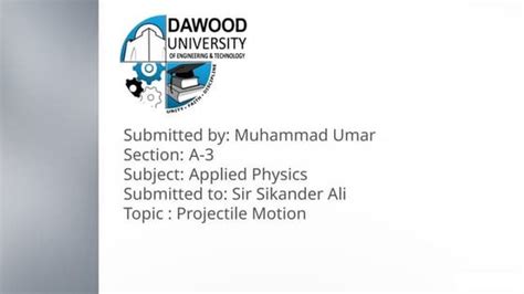 Projectile Motion Grade 9 Physics K To 12 Science Ppt