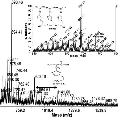 Maldi Tof Ms Analysis Of The Synthesized Polymer Representing Their
