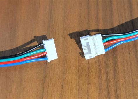 Stepper Motor Extension Cable 20in Jst Ph 2 0 4 Wire 6pin Male To 6pin Female Custom Length And