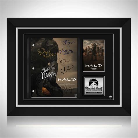 Halo Script Limited Signature Edition Custom Frame Rare T