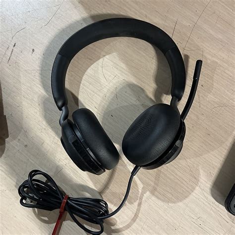 Jabra Evolve Stereo Headset Uc Usb Black Reverb