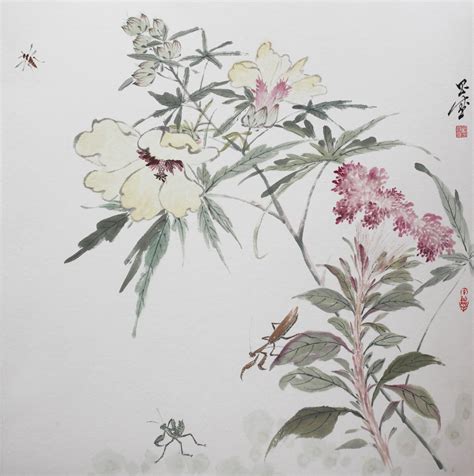 《秋日即景》 刘昌盛 书画艺术家大数据艺盘