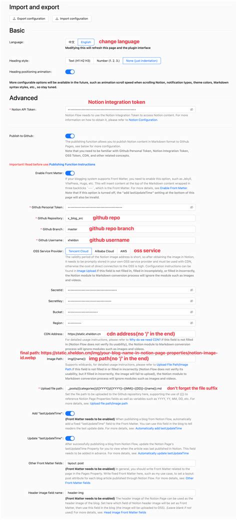 Config Example Notion Flow