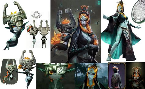 Midna Twili And Imp Legend Of Zelda Twilight Princess Wip — Polycount