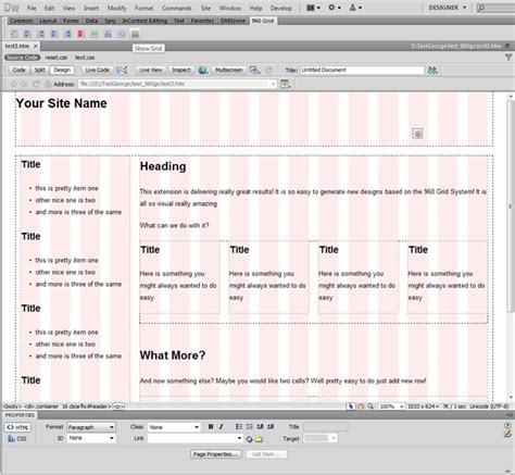 960 Grid System 20 Free Extension Extensions Dmxzonecom