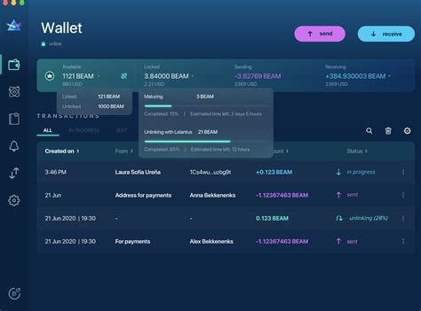 Add Info About Unlinking Coins To The Locked Panel · Issue 33 · Beammw Beam Ui · Github