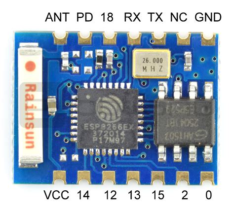 wifi module esp 03 esp8266 7 gpio ceramic botland robotic shop