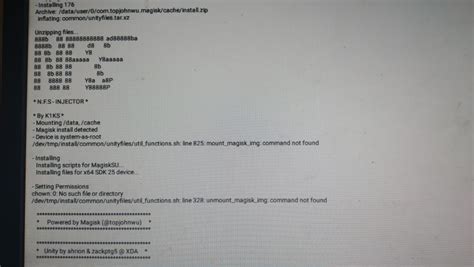 Module Nfs Not Working After Installation Xda Forums
