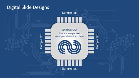 Digital Slide Design For PowerPoint Presentation Template
