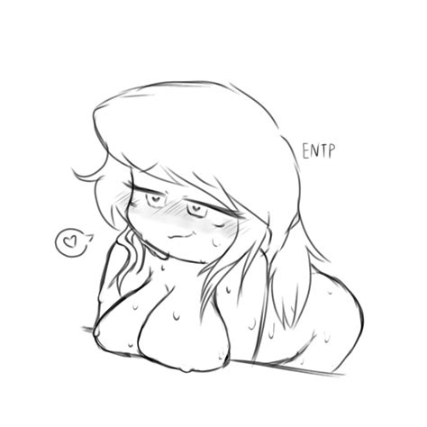 Rule 34 16personalities 1girls Blush Breasts Brush Carden3214 Entp Female Female Only