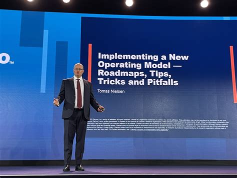 Gartner On Twitter Live From Gartnersym Implementing A New Operating Model — Roadmaps Tips