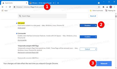 How To Enable Or Disable Side Panel In Google Chrome