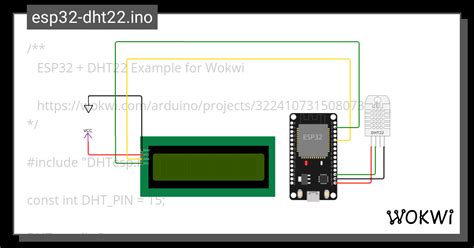 Tempandhumidity Wokwi Esp32 Stm32 Arduino Simulator