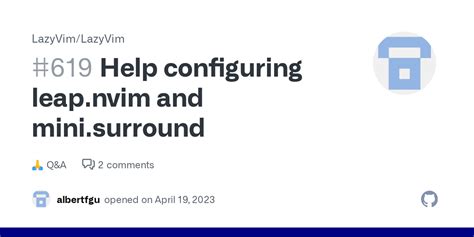 Help Configuring Leap Nvim And Mini Surround Lazyvim Lazyvim