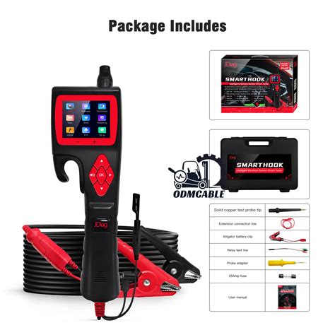 Jdiag P200 자동차 회로 테스터 전기 시스템 진단 전력 스캔 도구 자동 멀티 미터 릴레이다이오드오실로스코프 Aliexpress