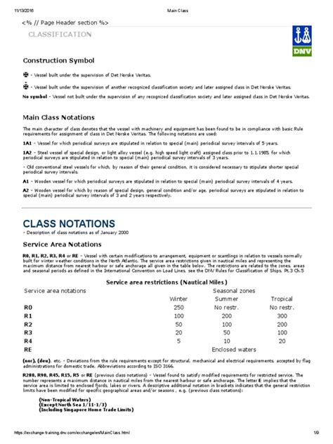 Class Notations Pdf Oil Tanker Ice
