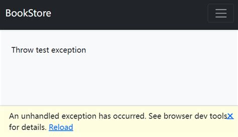 Exception Not Auto Handle In Blazor Server Project · Issue 11396