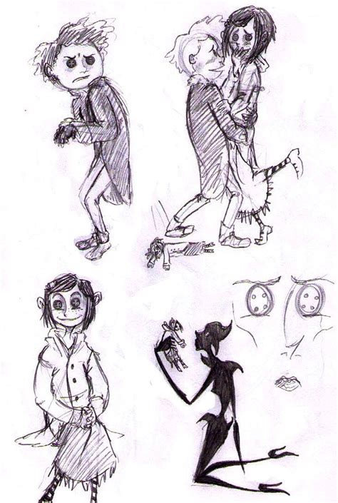 Button Coraline And Wybie By Renartsam On Deviantart Coraline And Wybie Coraline Art Coraline