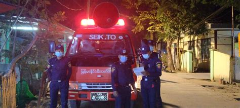 ဆိပ်ကြီးခနောင်တိုမြို့နယ်၌ ကိုဗစ် ၁၉ ရောဂါ ကာကွယ်၊ ထိန်းချုပ်ရေး လမ်းည