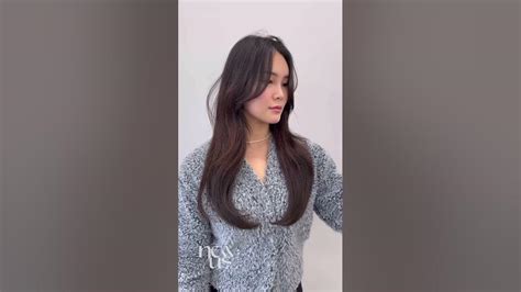 레이어드 붙임머리 시술영상세희shorts Youtube