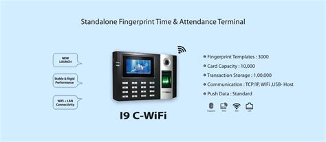 Biometric Time Attendance Machine ESSL E9C WIFI E9 C ID WIFI 1
