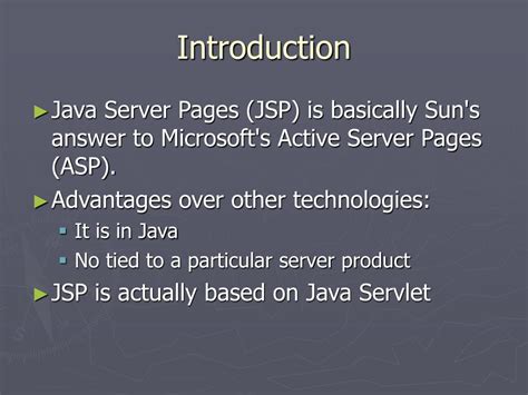 Ppt Javaserver Page Powerpoint Presentation Free Download Id