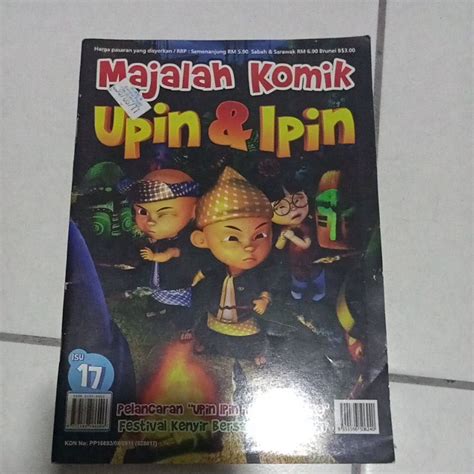 Majalah Komik Upin Ipin Shopee Malaysia