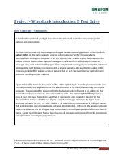 Exploring Wireshark Packet Sniffing Analysis Guide Course Hero