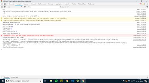 [codepush] could not get binary hash error could not get binary hash · issue 494 · microsoft