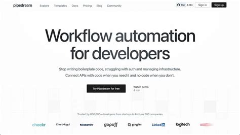 Pipedream Demo Integrate Apis Ai Databases And More Youtube