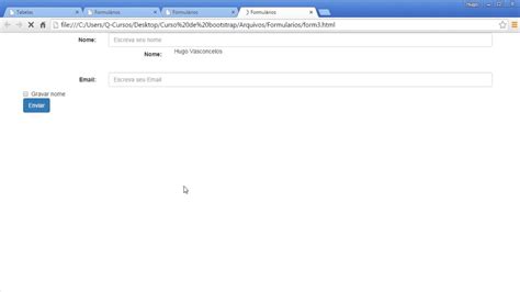 Curso De Bootstrap Aula 20 Alinhando Formulários Com Offset Youtube