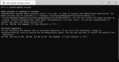 How To Install Azure Ad Module In Powershell Lazyadmin