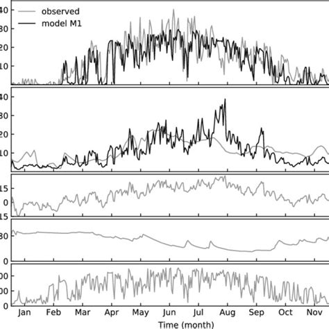 Simulated Vs Observed Ecosystem Carbon Fluxes Nee Gpp And
