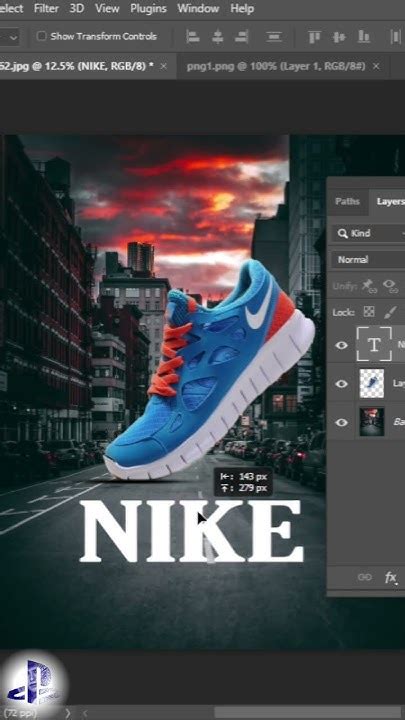 Photoshop Tutorial Add Shadow And Text Tiktok Photoshop Short Youtube