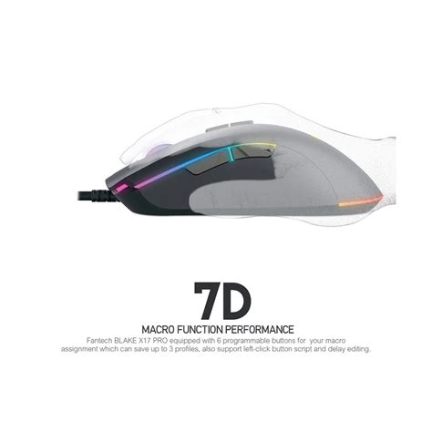 Fantech X17 Pro Blake Macro Rgb Gaming Mouse Price In Bangladesh