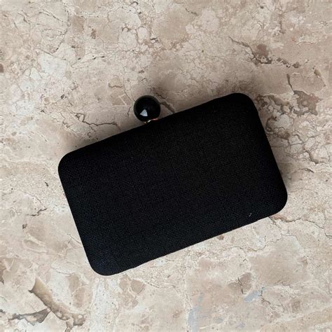 Bolsa Clutch Preta Camila Boletti Moda Feminina