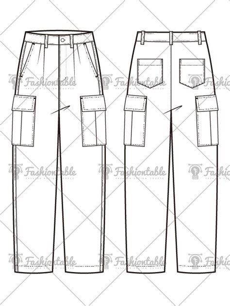 Wide Cargo Pants 패션 디자인 바지 카고 팬츠