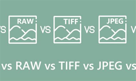 Tiff Vs Jpeg Vs Png Size