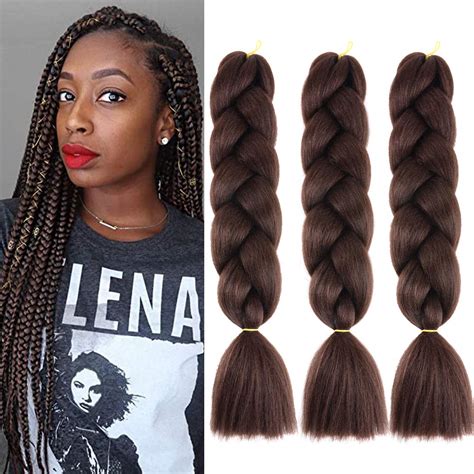 Box Braids With Kanekalon Hair