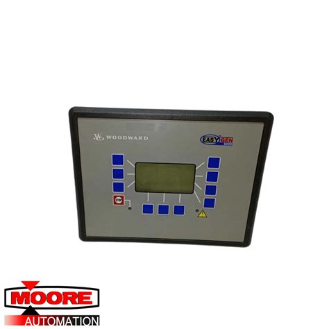 Woodward Easygen 1000 8440 1809 Control Interface Single Unit Genset Lcd 12 24vdc