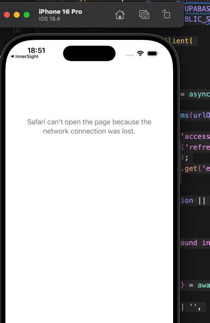 React Native Error When Setting Up Supabase Authentication For Login Stack Overflow