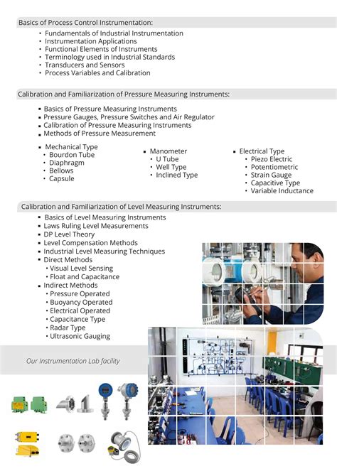 Instrumentation Certification Course PDF