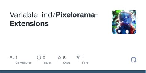 GitHub Variable Ind Pixelorama Extensions