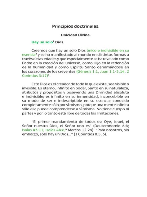 Principios Doctrinales Pdf