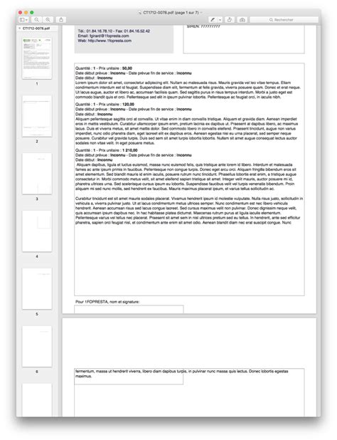 Bug Bad Layout With Generated Contract In Pdf Default Template Strato · Issue 9078