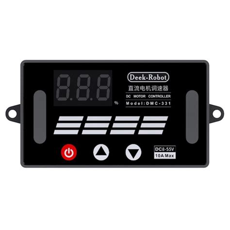 Deek Robot Dmc 331 Pwm Dc Motor Speed Controller Wide Voltage Dc8 55v Speed Regulator
