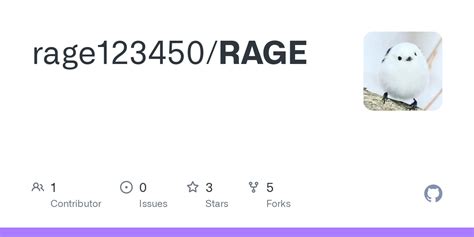 Github Rage123450rage