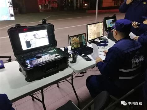 中创鑫和参与消防演练打通最后一公里通信